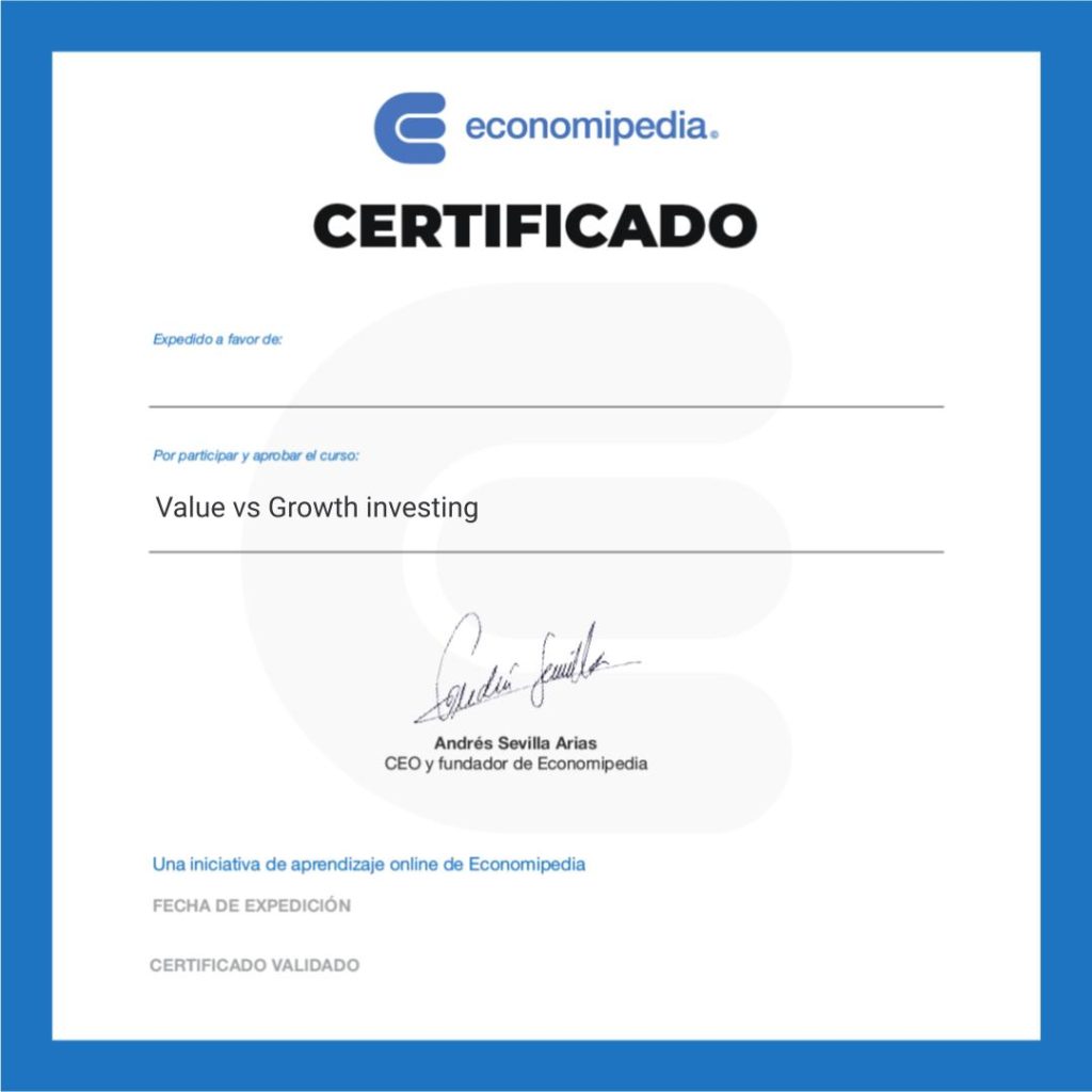 Curso de Value vs Growth Investing | Economipedia Curso de Value vs Growth Investing | Economipedia