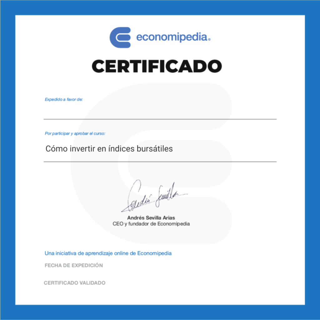 mini-curso: Cómo invertir en índices bursátiles | Economipedia