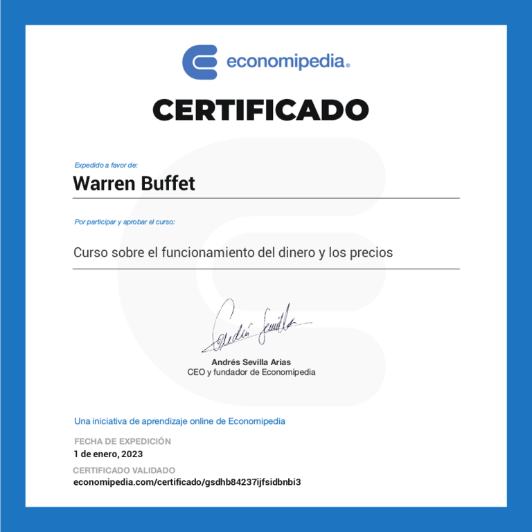 Curso de precios | Economipedia