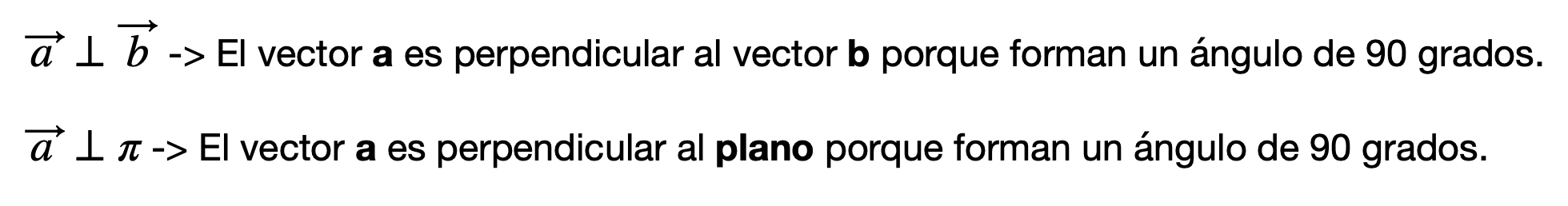 ¿Qué son los vectores perpendiculares? Características y fórmula