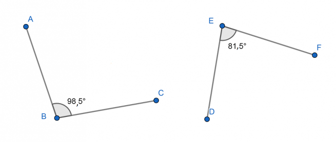 ¿Qué es un ángulo suplementario? Ejemplos y cómo calcularlo