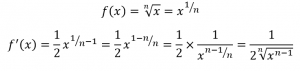 Derivada de una raíz cuadrada | Economipedia