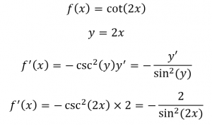 Derivada de 2x | Economipedia
